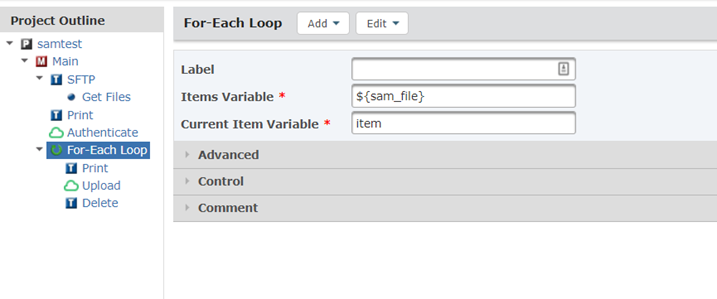 Setting up the SharePoint cloud connector to upload files to SharePoint ...